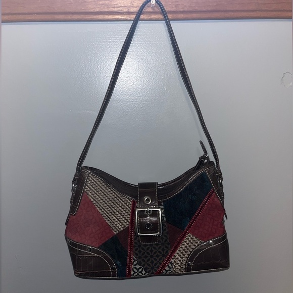 Relic | Bags | Vintage Patchwork Relic By Fossil Purse | Poshmark